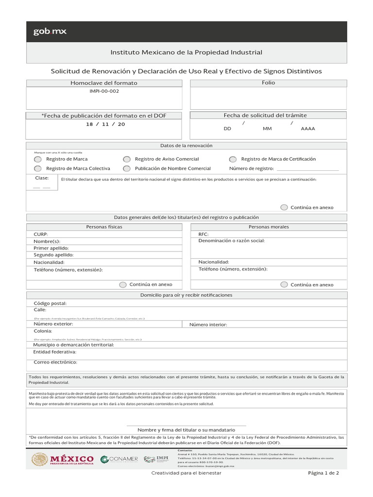 Impi 00 002 | PDF | Ciudad de México | México