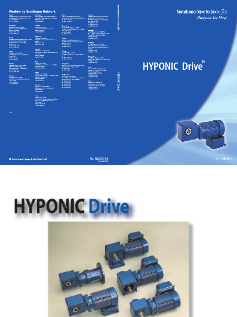 Hyponic Drive: No. N2201E-6 No. N2201E-6.0 | PDF | Manufactured Goods ...