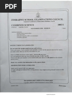 Zimsec o Level Mathematics 2008 2018 Green Book PDF | PDF | Technology ...