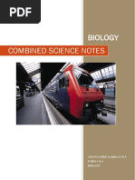 Form 2 Combined Science Notes | PDF | Digestion | Flowers