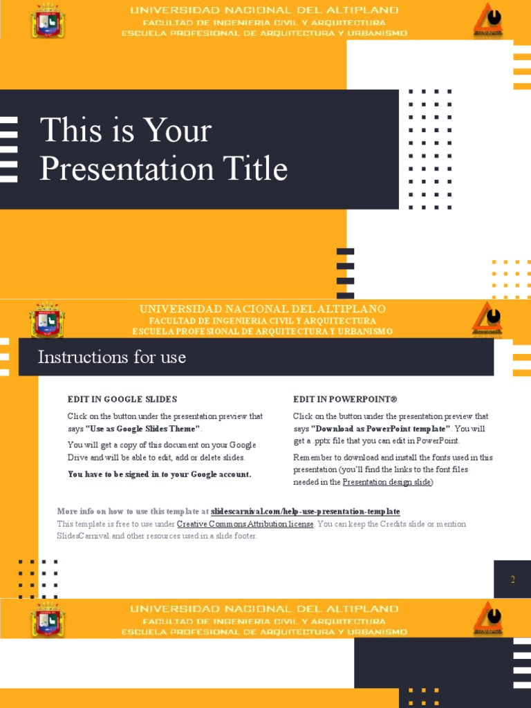 This Is Your Presentation Title | PDF | Color | Blue