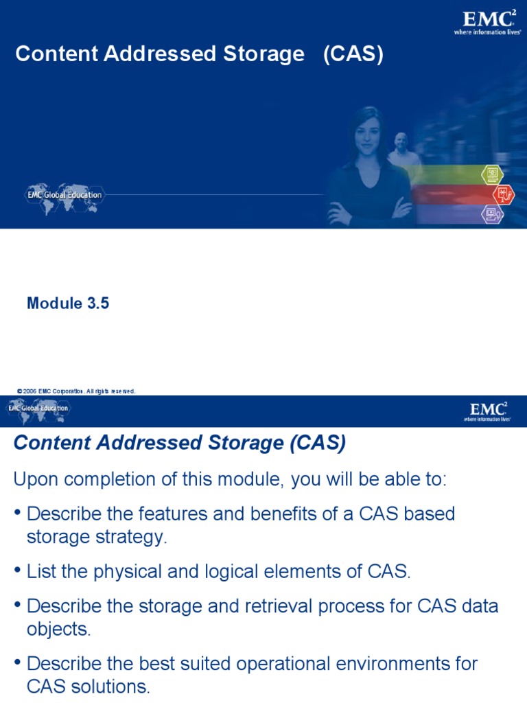 Content Addressed Storage (CAS) | PDF | Computer Data Storage | Data ...