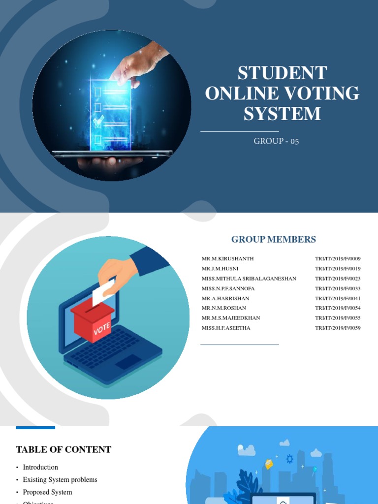 Student Online Voting System | PDF | Databases | Php