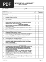 OSCE Checklist Upper Limb Neurological Examination | PDF