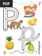 Actividades con la letra P | PDF