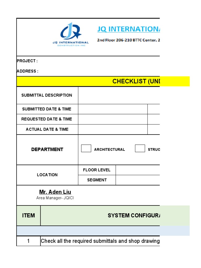 MEPF Checklist | PDF | Electrical Engineering | Building Engineering