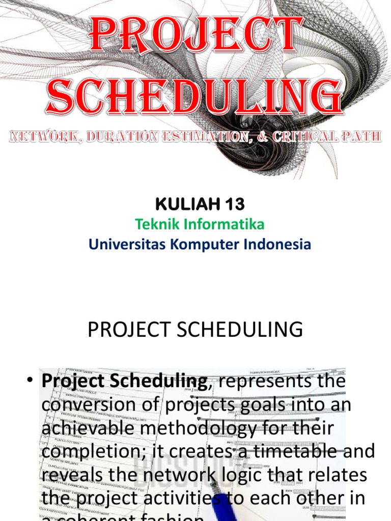 Kuliah 13 - Project Scheduling - Network, Resource Critical Path | PDF | Systems Science ...