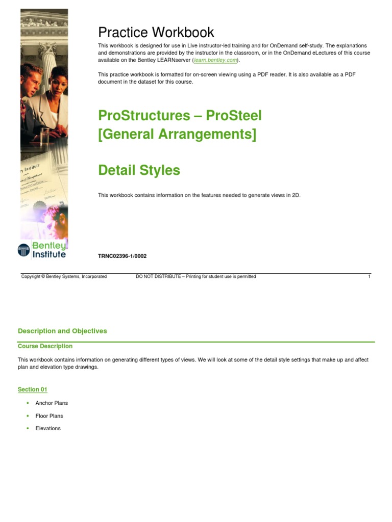 ProStructures ProSteel (General Arrangements) | PDF | Dialog Box | Copyright