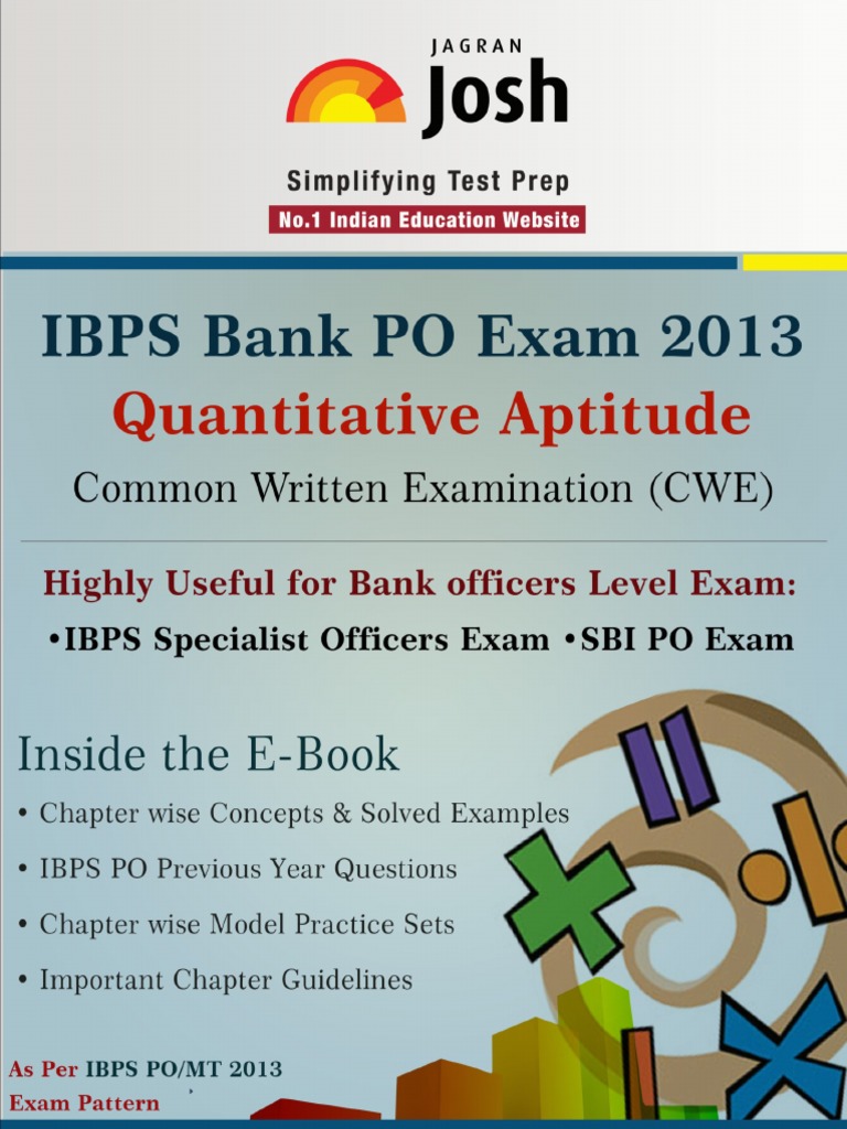 Ibps Po Quantitative Aptitude | PDF | Numbers | Rational Number