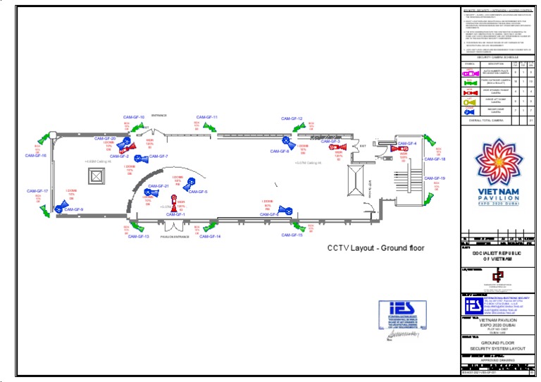 CCTV Layout - Ground Floor: CAM-GF-10 CAM-GF-11 CAM-GF-12 | PDF ...