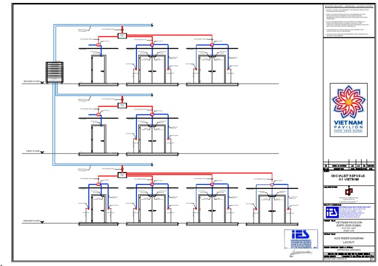 Acs Schematic Diagram | PDF | Access Control | Equipment