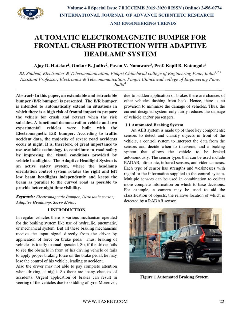 368 5.automatic Electromagnetic Bumper For Frontal Crash Protection ...