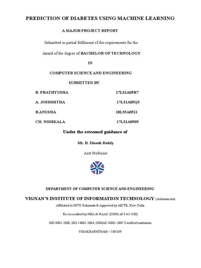 54 Batch Project Documentation-1 | PDF | Machine Learning | Use Case