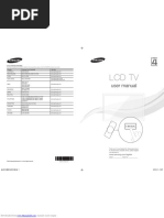 Samsung TV Remote Manual | PDF | Television | Software