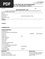 New India Motor Claim Intimation Form | PDF