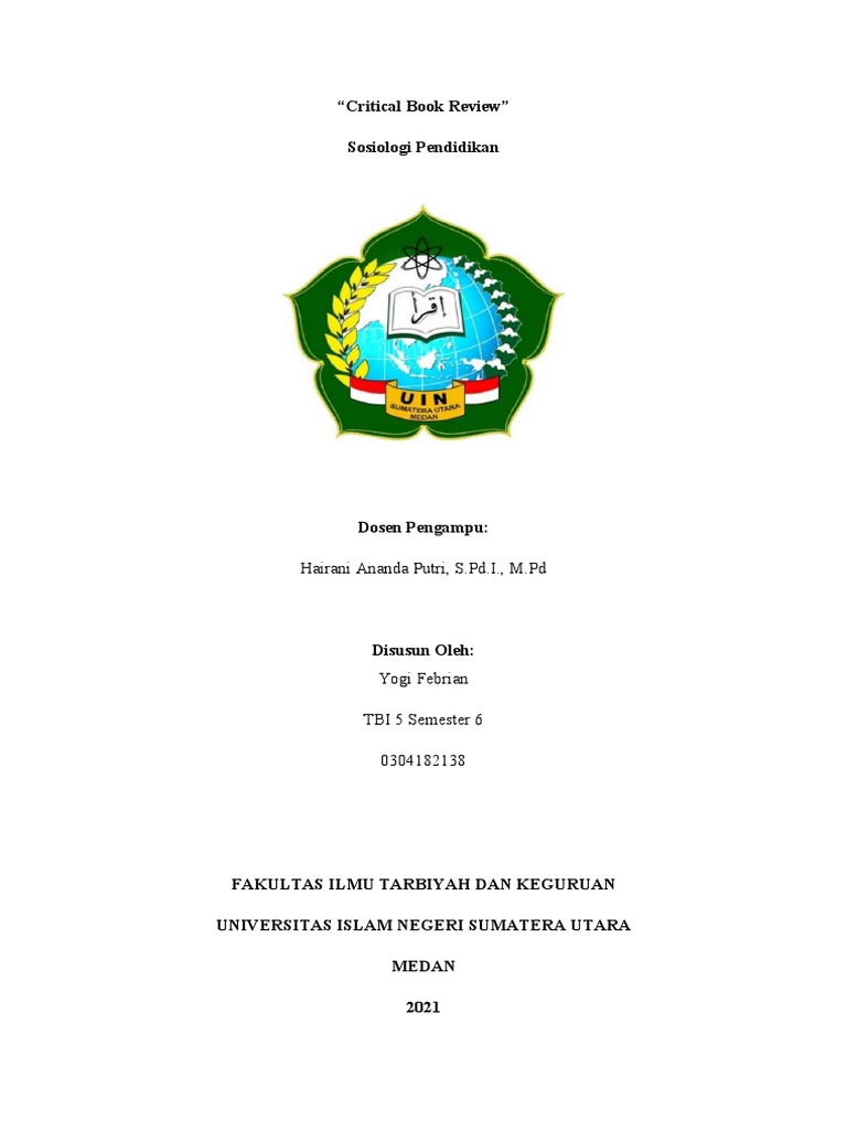 CBR SOSPEN by YOGI FEBRIAN | PDF | Sains & Matematika