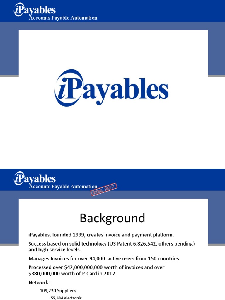 Webinar On AP Automation | PDF | Accounts Payable | Service Industries