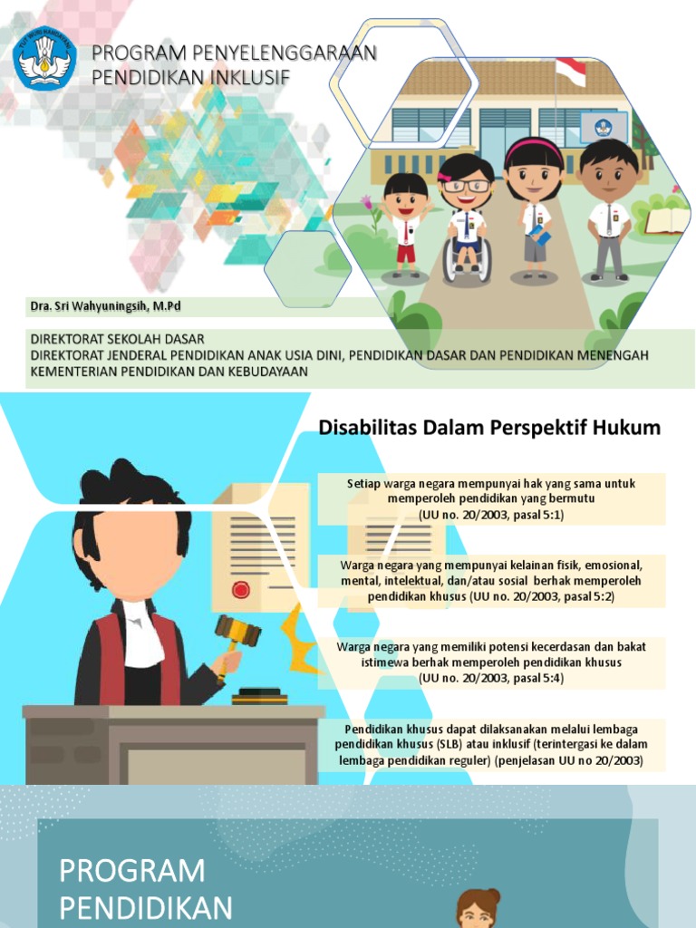 Program Penyelenggaraan Pendidikan Inklusif | PDF