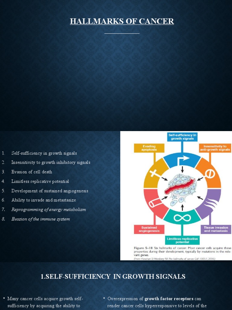 Key Characteristics of Cancer Cells | PDF | Angiogenesis | Apoptosis