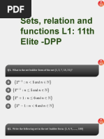 Set Theory Practice Questions | PDF | Subset | Mathematical Logic