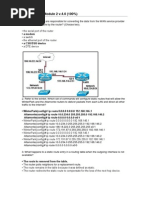 CCNA 2 Practice Final Exam | PDF | Routing | Router (Computing)