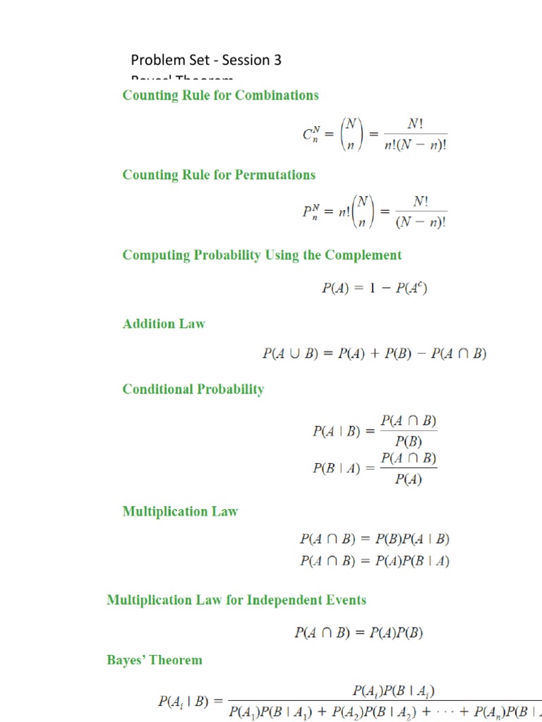 Session - 3 - Problem Set | PDF | Banking | Teaching Mathematics