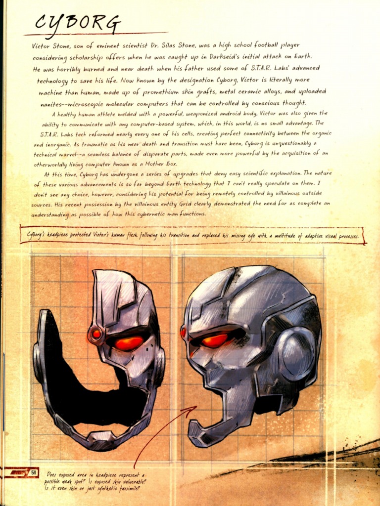 Anatomy of A Metahuman 04 Cyborg | PDF