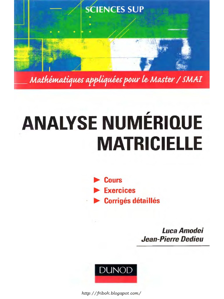 Analyse Numerique Matricielle | PDF