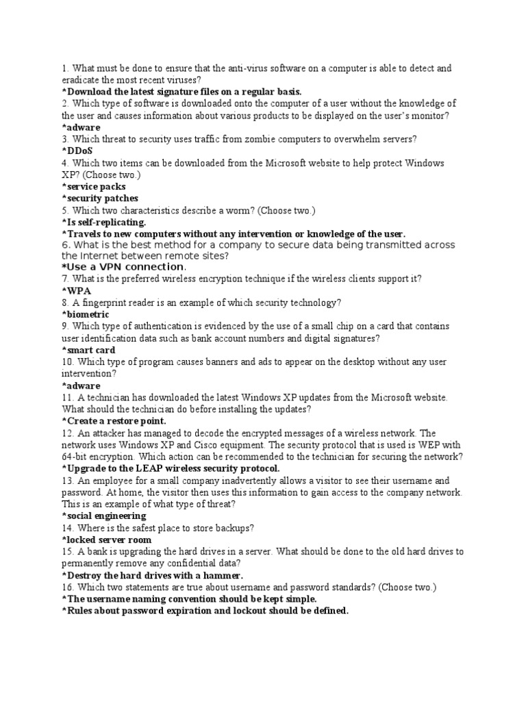 Chapter 9 | PDF | Password | Windows Xp