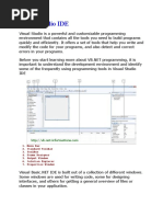 Event Driven Programming Visual Programming | PDF | Button (Computing ...