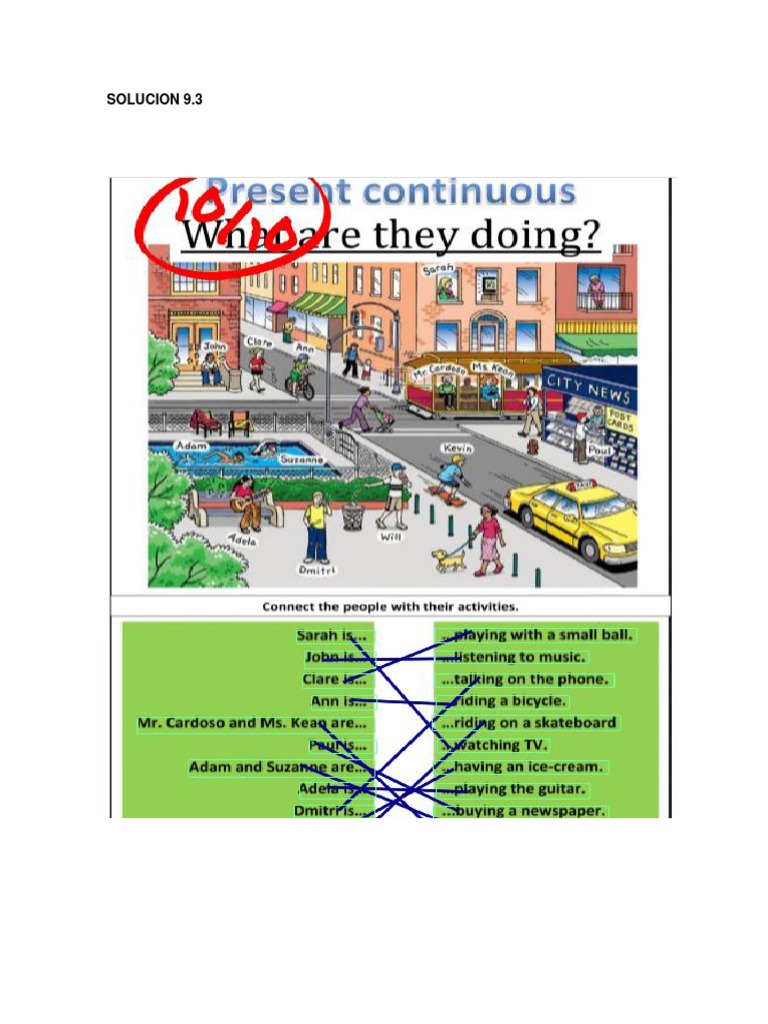 Present Continuous | PDF