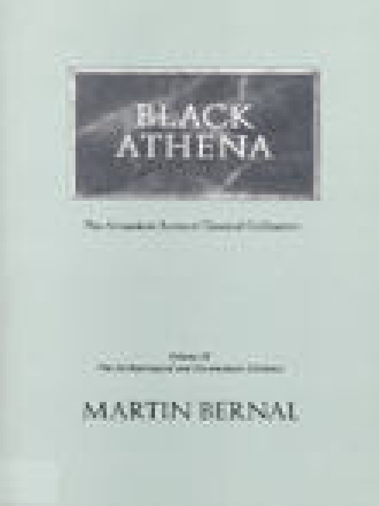Martin Bernal Black Athena Volume 2 | PDF