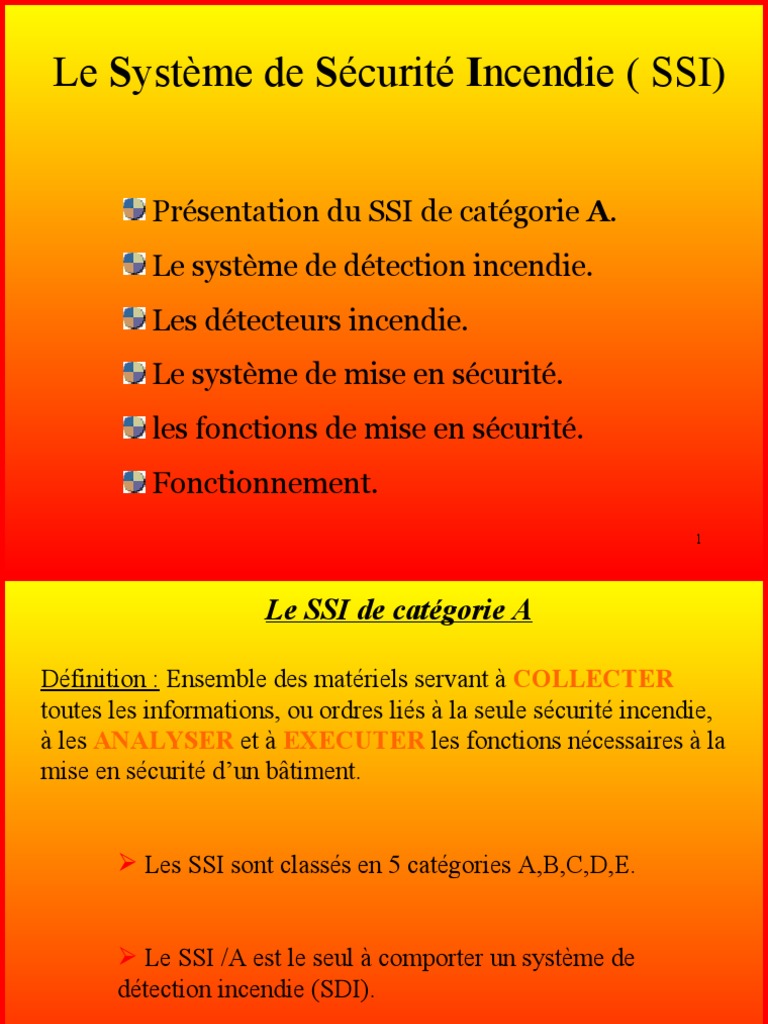 Prevention Cours Sur Le Ssi | PDF | Science | Technologie (Général)