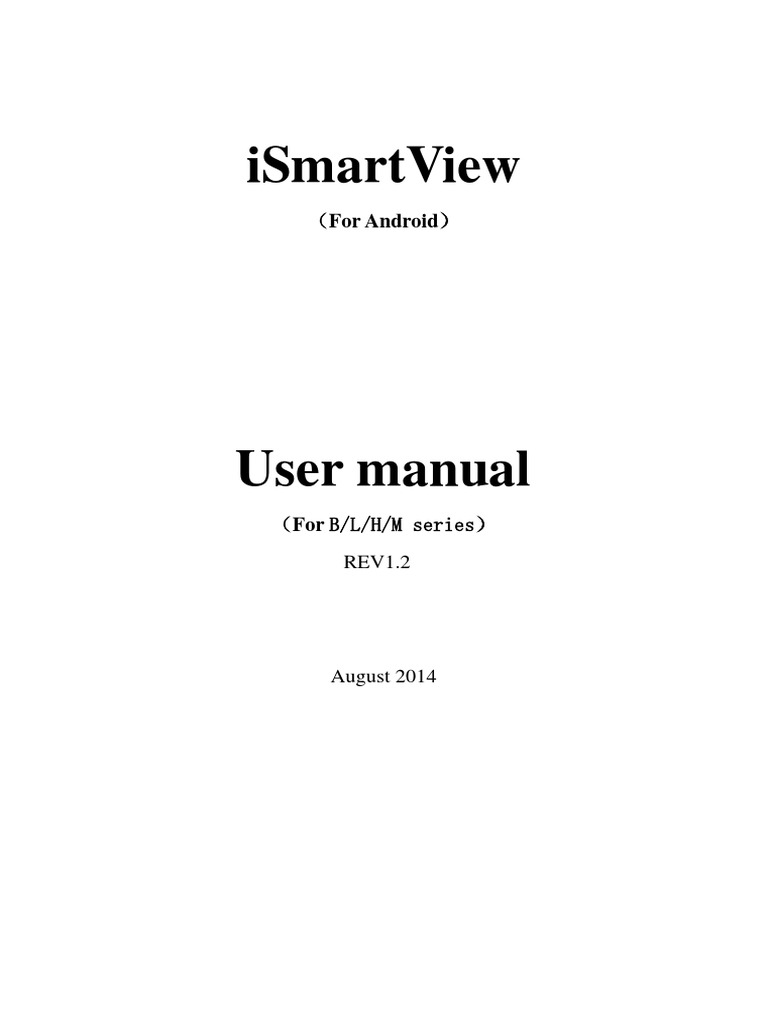 CIPCAMPTIWL Android User Manual V2.0 | PDF | Android (Operating System ...