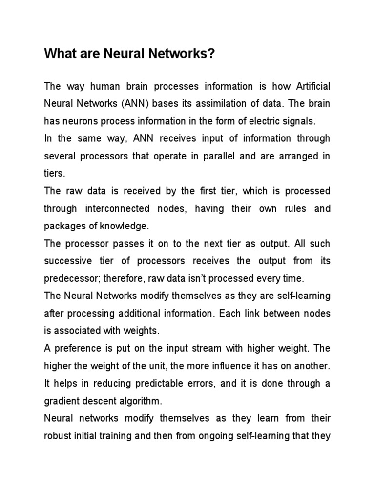 Artificial Neural Network | PDF | Artificial Neural Network | Computational Neuroscience