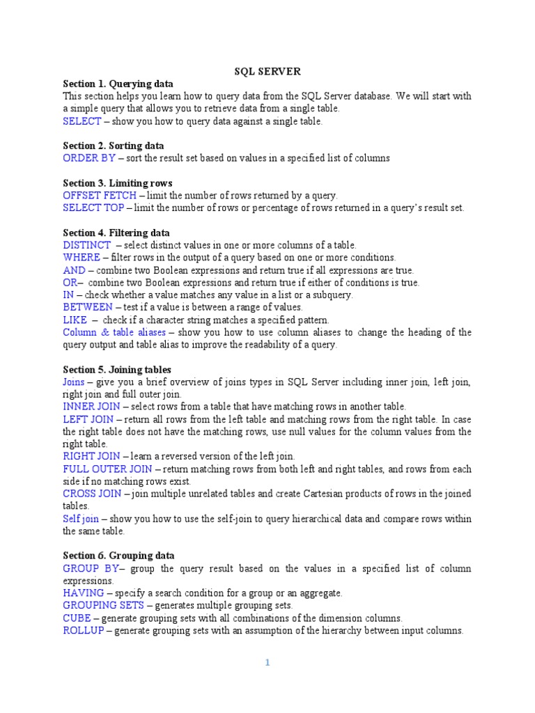 Sql Database Pdf Relational Database Database Index