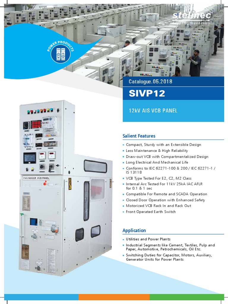 Stelmec VCB | PDF | Power (Physics) | Electrical Equipment