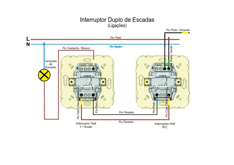 Interruptor Duplo Escadas | PDF
