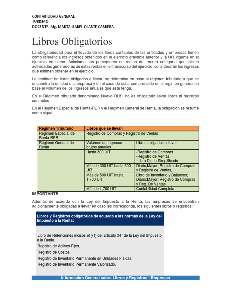 Libros Contables | PDF | Contabilidad | Business