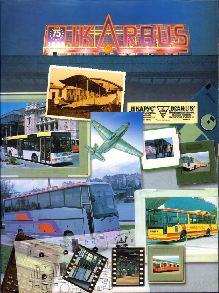 Ikarus Ikarbus Monografija 1923 1998 | PDF