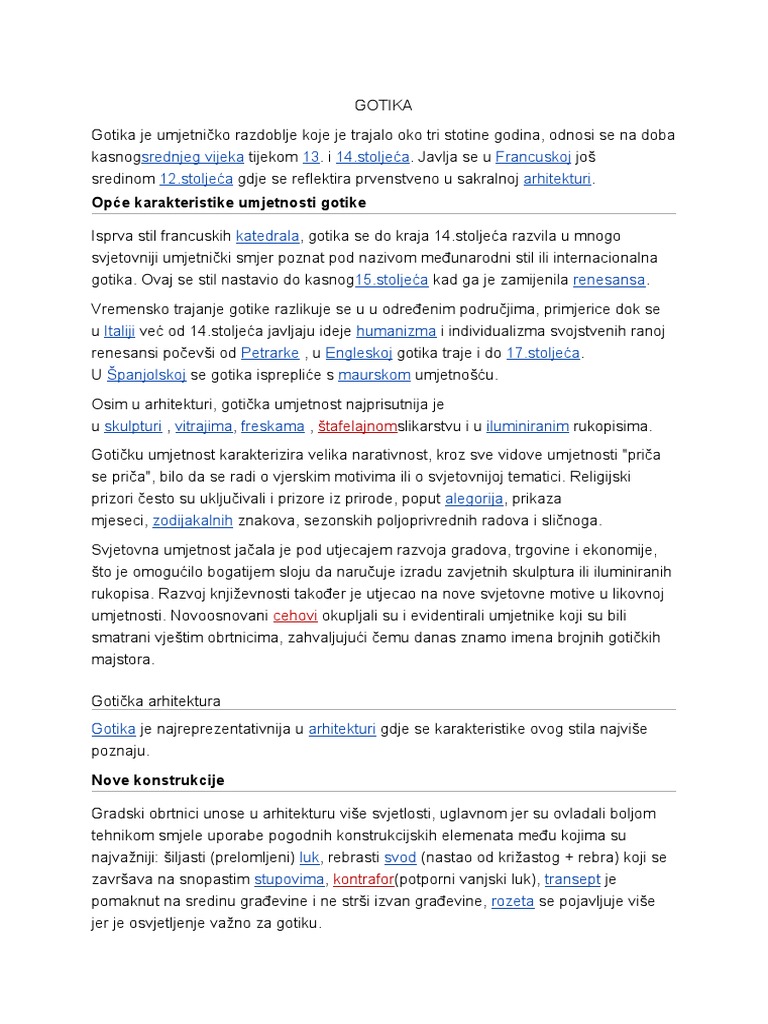 GOTIKA | PDF