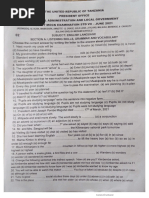 NMS Zaira Past Questions and Answers PDF | PDF