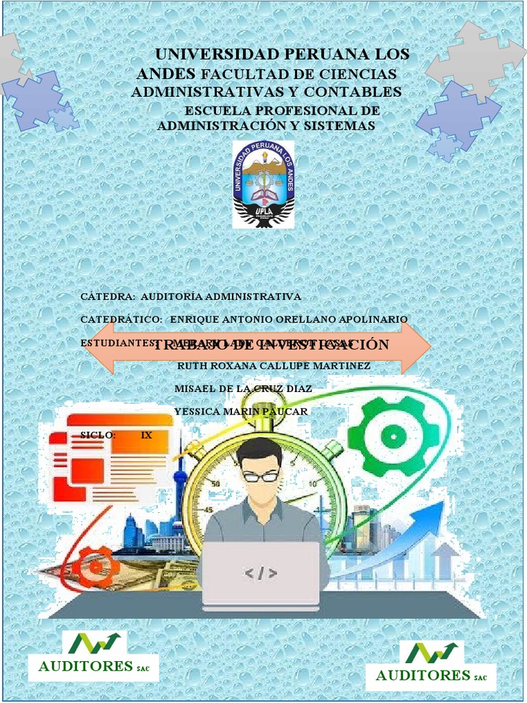 Trabajo de Auditoria | Download Free PDF | Auditoría | Estado financiero