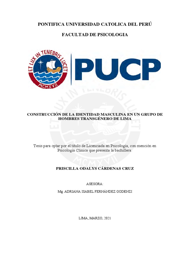 Cárdenas Cruz Priscilla Odalys | PDF | Transgénero | Estudios LGBTQIA+