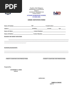 HOME VISITATION Form tEMPLATE 2025 | PDF | Philippines | Public ...