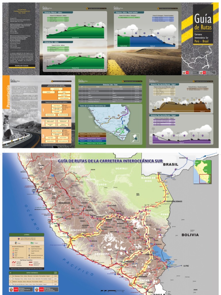 Guia Rutas Carretera Interoceanica Sur Peru Brasil 2011 | PDF