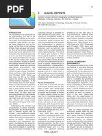 Glacial Deposits and Landforms in Ohio | PDF | Glacier | Pleistocene