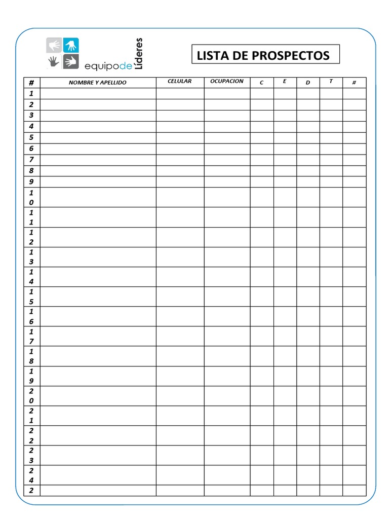 Lista de Prospectos-Ultima | PDF