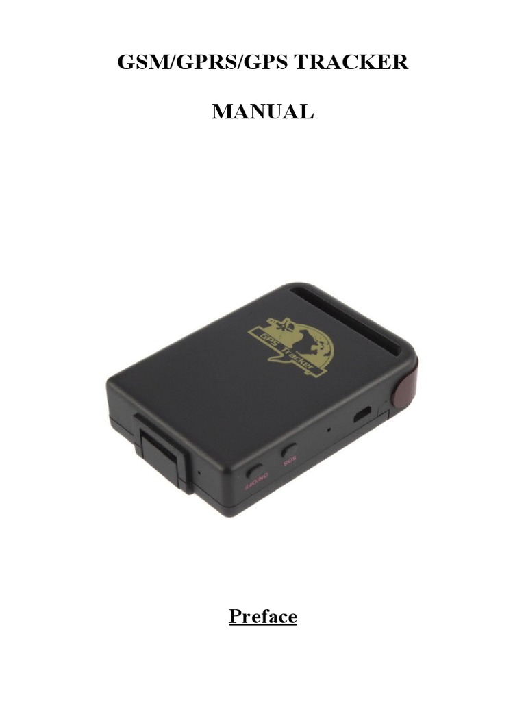 TK102B GPS Tracker User Manual | PDF | General Packet Radio Service ...
