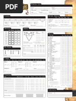 Daggerheart PDF Character Sheet | PDF | Role Playing Video Games | Role ...